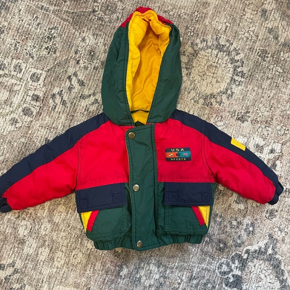 Vintage | Jackets & Coats | Vintage Outbrook Kids 9s Puffer Winter Coat ...